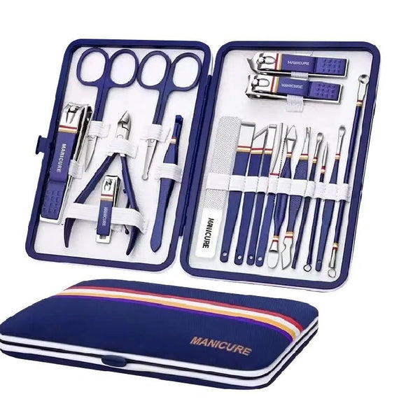 Stainless steel manicure set store